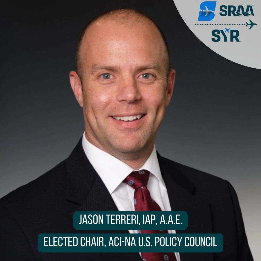 SRAA Executive Director Jason Terreri Elected Chair of ACI-NA U.S ...
